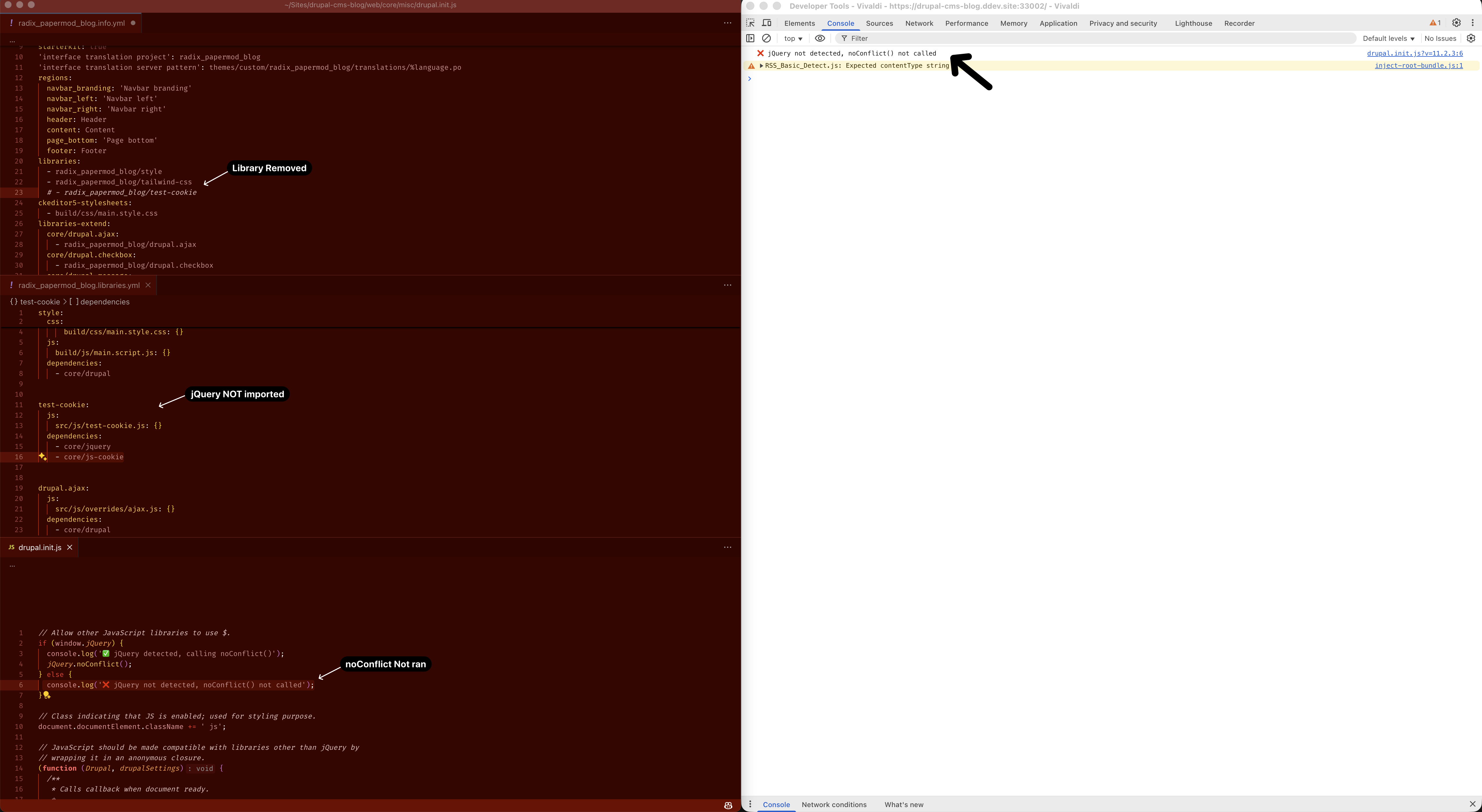 [Note] Why Drupal needs jQuery.noConflict() ? | Simon's Blog
